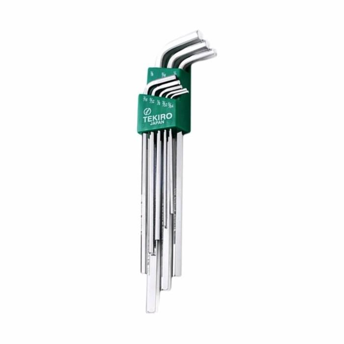 Jual Tekiro Kunci L Set 8 Pcs Panjang Inch Hex Key Set Long - Kota ...