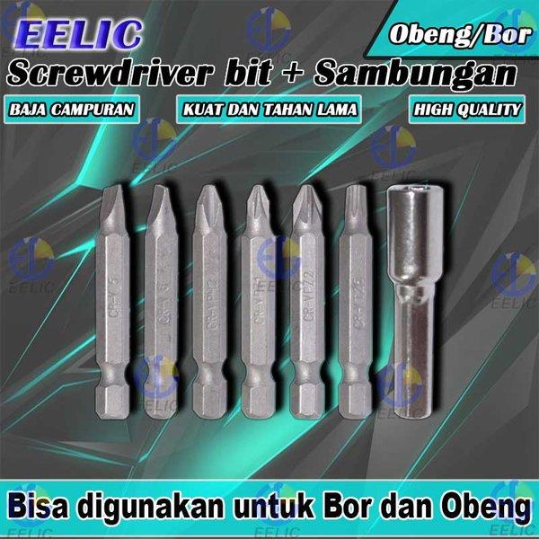 Jual EELIC MAO-6MMCRV isi 6 pcs Mata obeng bor CR-VPZ1.CR-VPH2.CR-VPZ2 ...