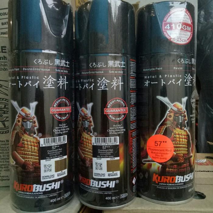 Jual Pilox Samurai Fluorescent Red 57** samurai Kurobushi Fluorescent 400cc - Kota Tangerang - m ...