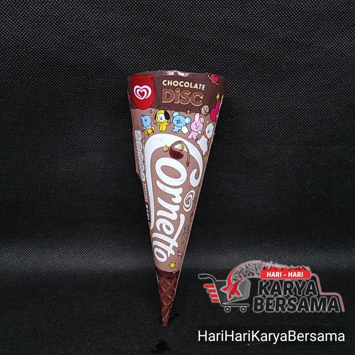 Jual ICE CREAM WALL'S CORNETTO DISC CHOCOLATE GLEE 108ML - Kota Medan ...