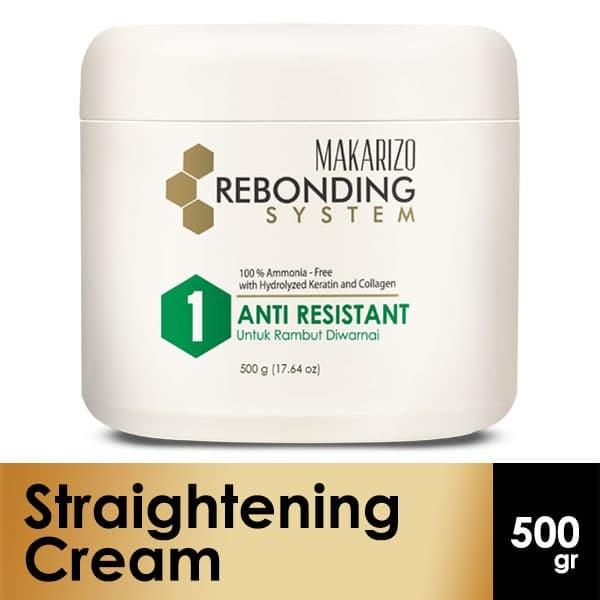 Promo Makarizo Professional Rebonding System Straightening Cream SERIES ...