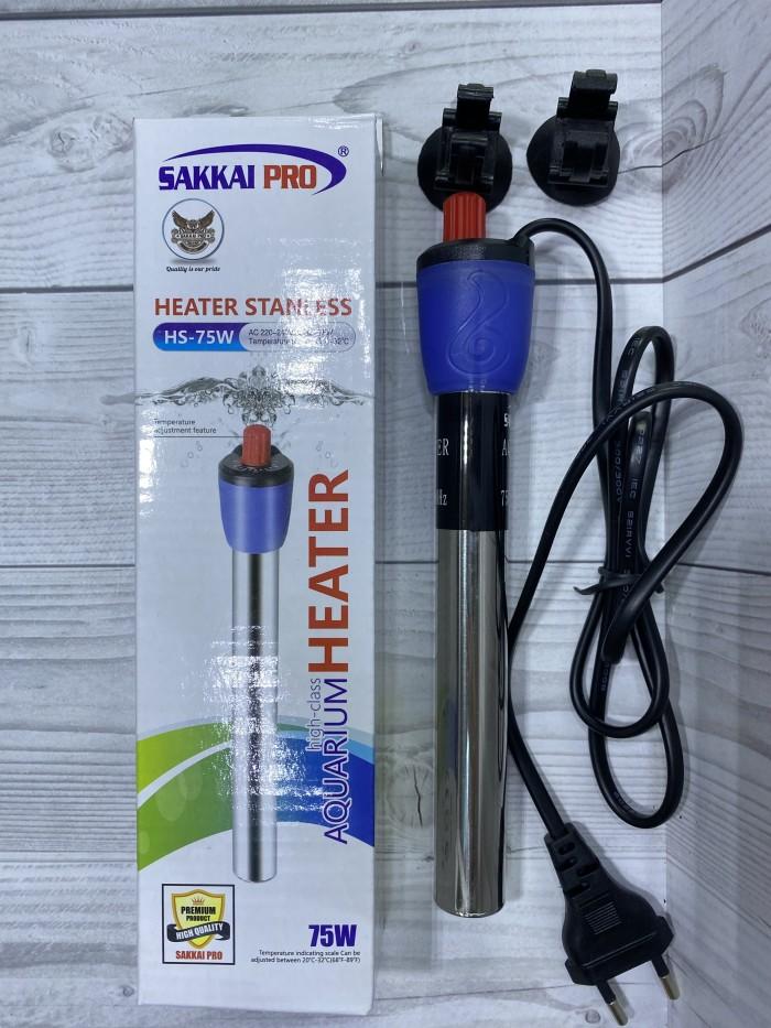 Jual Pemanas Penghangat Air Aquarium Heater Stainless Steel SAKKAI PRO ...