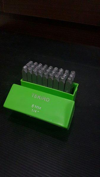 Jual GRIP BESI STEMPEL HURUF ALPHABET ISI 27 PCS 6 MM TEKIRO - LETTER ...