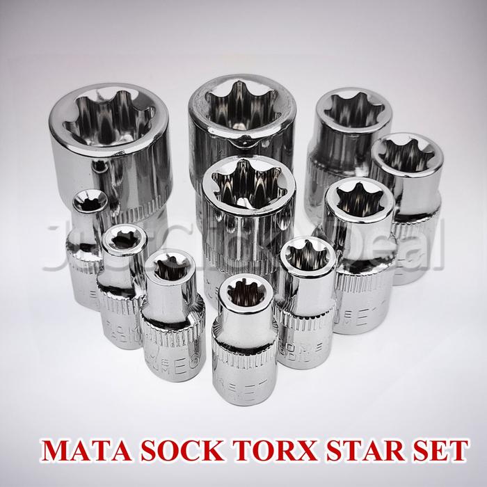 Jual Mata Kunci Sock Set Torx Star Bintang 11 buah - Kab. Tangerang ...