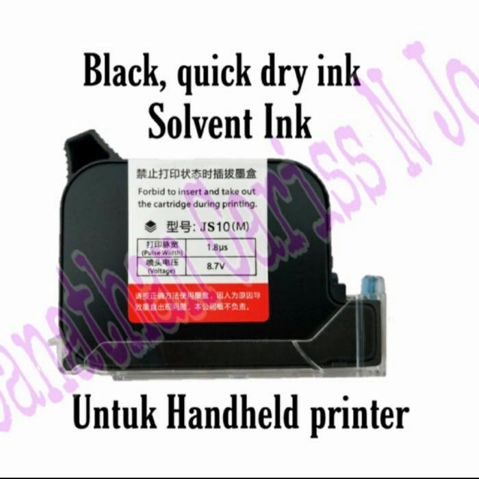 Jual Tinta ink catridge black hitam solvent base original printer hand ...