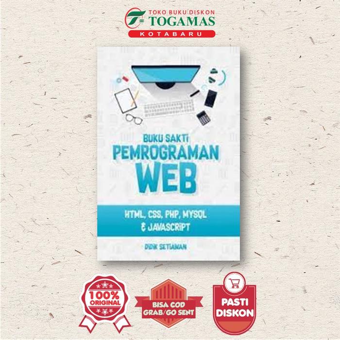 Promo Buku Sakti Pemrograman Web Html, Css, Php, Mysql, & Javascript ...
