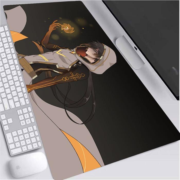 Jual Genshin Impact Zhongli Desktop Mouse Pad PC Gamer Player HrsH ...