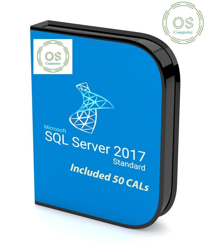 Jual Digital License SQL Server 2017 Standard Included 50 CALs Original ...