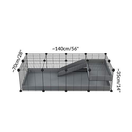 Promo C&C Cage for Guinea Pig 4x2 with Lid & Ramp by KAVEE Cicil 0% 3x ...
