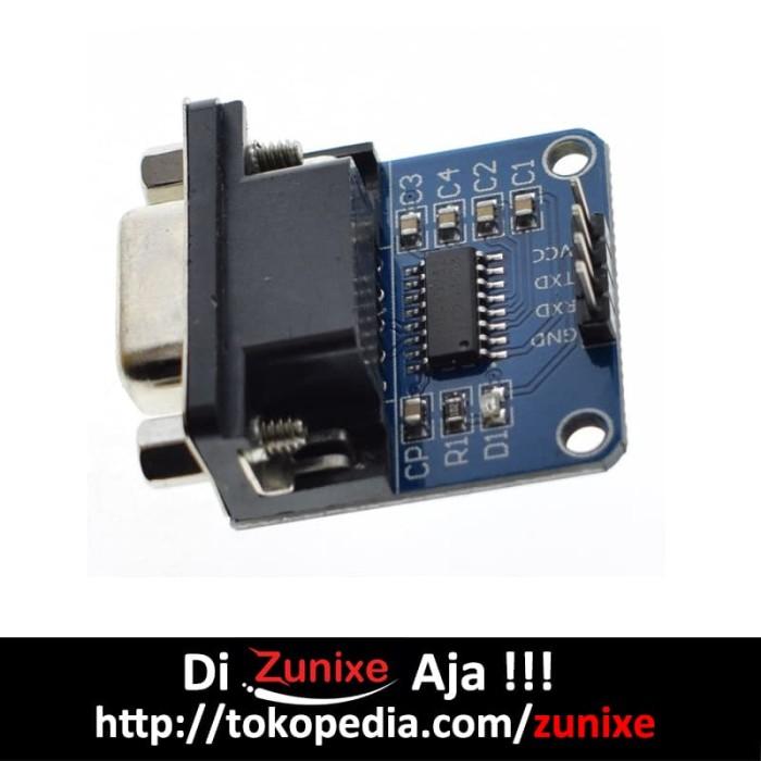 Jual MAX3232 RS232 to TTL Serial Port Converter Module DB9 Connector ...