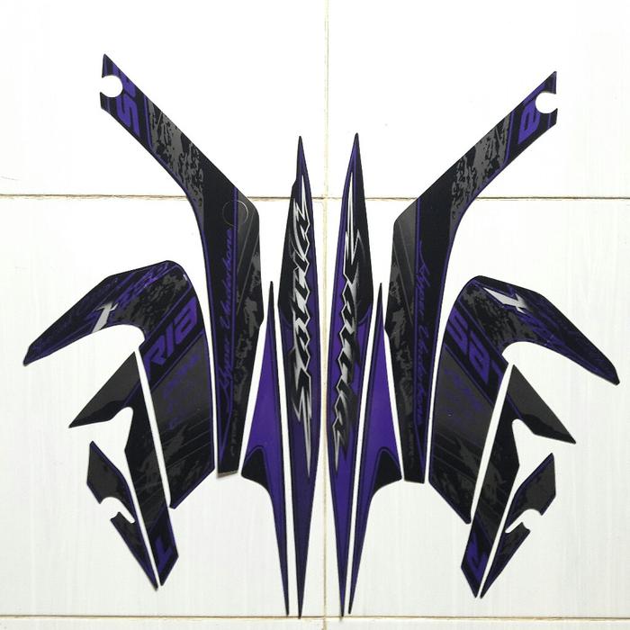 Jual sticker motor suzuki satria f150 2012 se full hitam-ungu - Kab ...