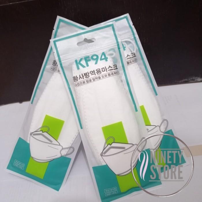 Jual Masker KF94 Impor Mask Medis 4 Ply Protective - Isi 1 Lembar - Putih - Jakarta Barat ...