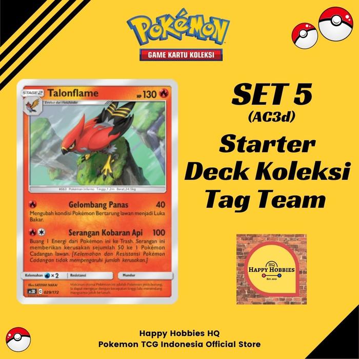 Jual Pokemon TCG Indonesia AC3D 029/172 Talonflame - Kota Surabaya - Happy Hobbies HQ | Tokopedia