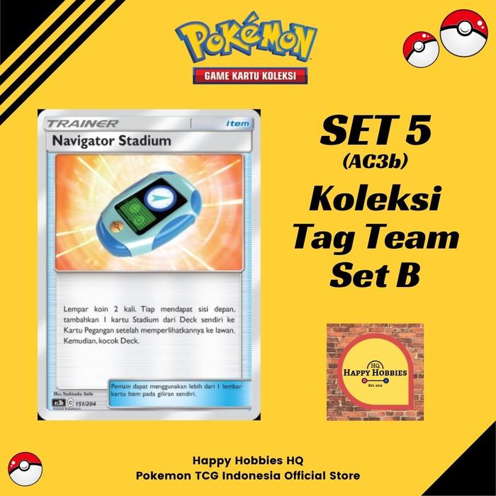 Jual Pokemon TCG Indonesia AC3B 151/204 Navigator Stadium - Kota Surabaya - Happy Hobbies HQ ...