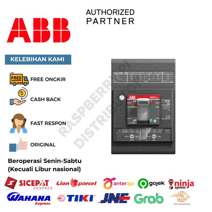 Jual ABB MCCB 3P 50KA 160A XT2S 160 TMA 160-1600 3P F F 1SDA067560R1 - Jakarta Barat - Raspberry ...