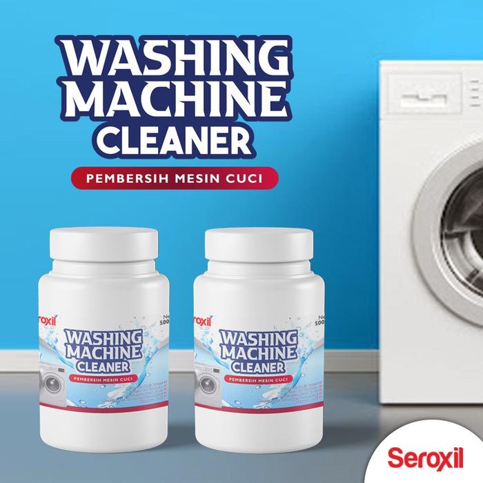 Promo Seroxil Pembersih Mesin Cuci Washing Machine Cleaner Bubuk 500 ...