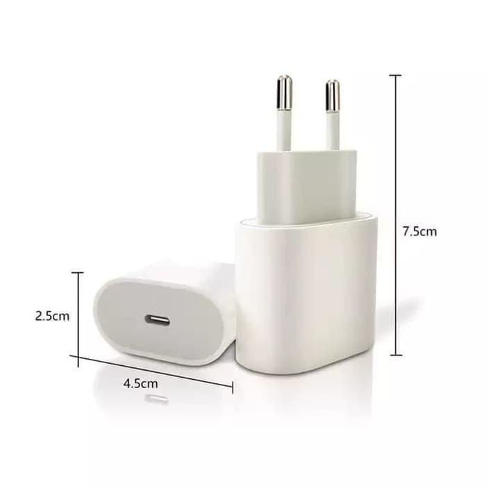 Jual 20W Original ADAPTOR Carger IPHONE 13 PRO MAX MINI PORT USB TYPE C ...