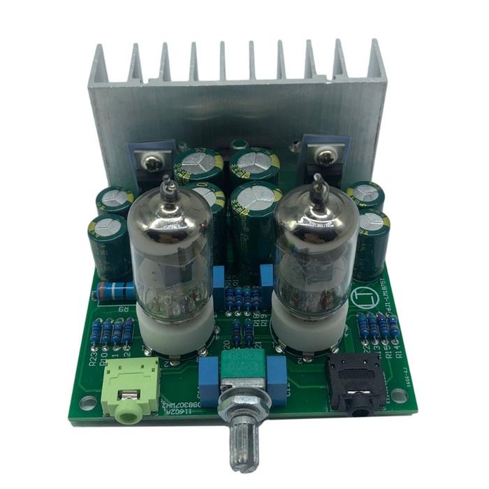 Jual XB046 DOU DIY Kit AC 6J1 Tube Fever Pre Amplifier Preamp AMP Pre ...