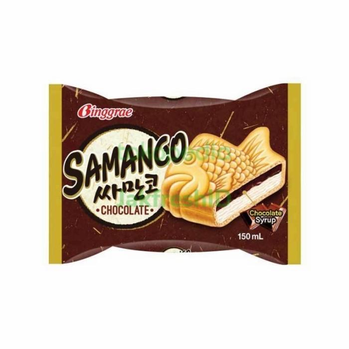 Jual Binggrae samanco ice cream es krim samanco rasa cokelat 150ml ...