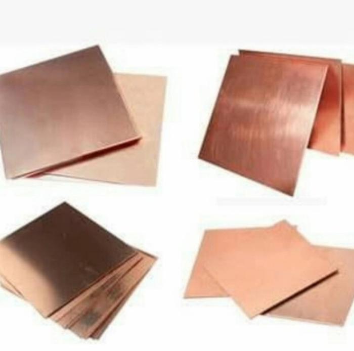 Jual Copper plate Plat Tembaga 3mm x 25 cm x 1 meter - Jakarta Barat ...