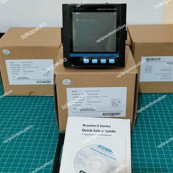 Jual ACCUENERGY ACUVIM 11-D-5A-P2 POWER METER RS485 MODBUS BEST - Kota ...