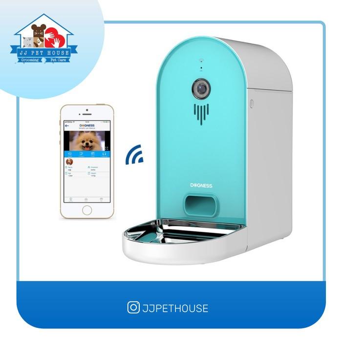 Jual DOGNESS SMART FEEDING -SMART CAM FEEDER 6LITER TIFFANY BLUE ...