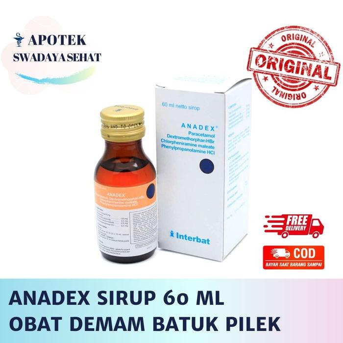 Jual ANADEX SYRUP 60ML / OBAT BATUK PILEK - Kab. Bandung - BioLife.id ...