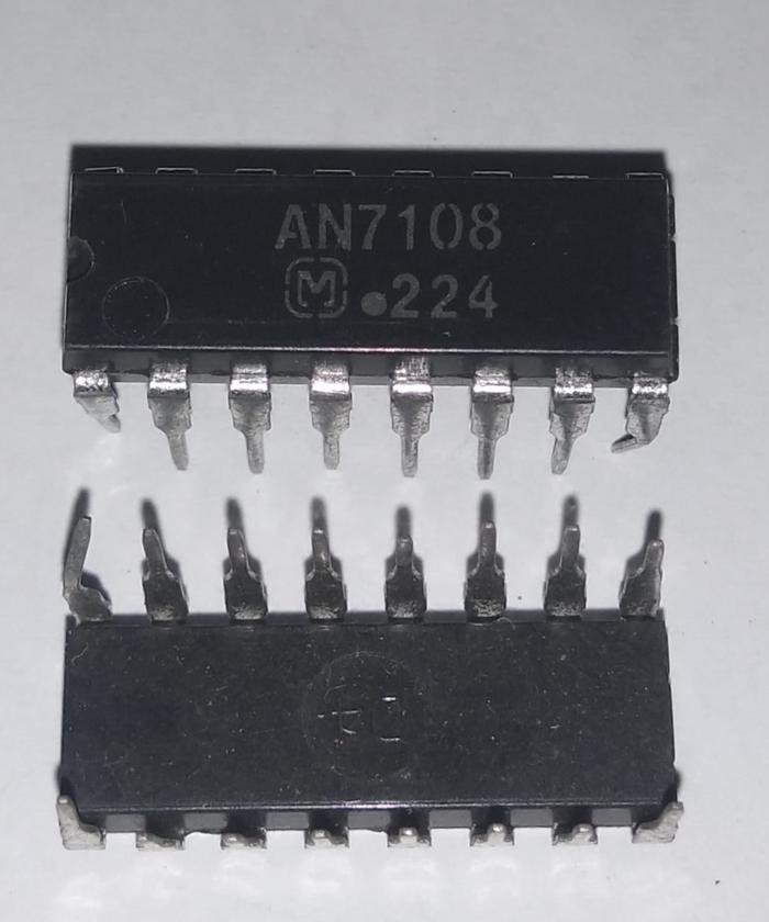 Jual IC AN7108 AN 7108 1-Chip Stereo Pre-Amp atau Power Amplifier ...