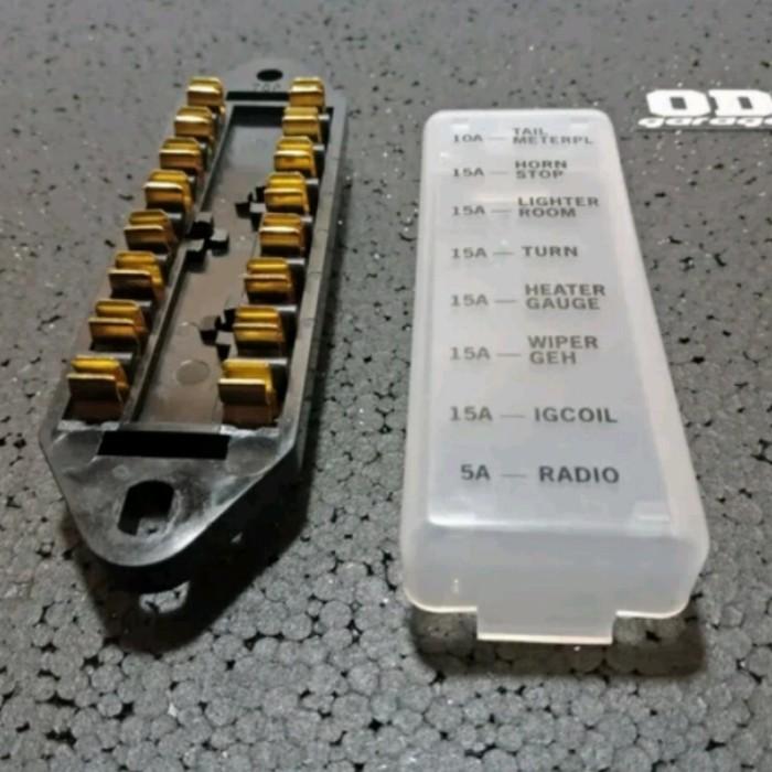 Jual Fuse Box Rumah Sekring Toyota Hardtop 2F Land Cruiser FJ40 BJ40 ...
