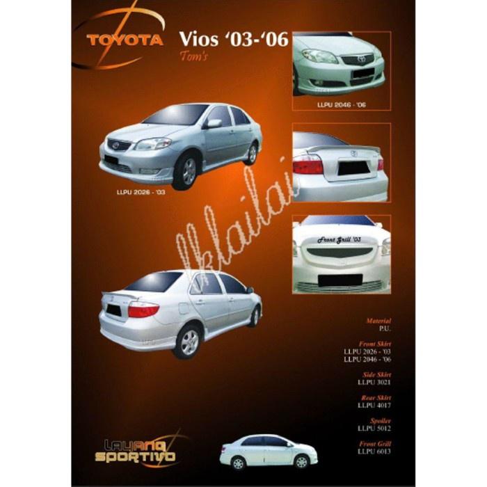 Jual Bodykit Toyota Vios Bodykit Duraflex BODYKIT vios toms 2003-2006 ...