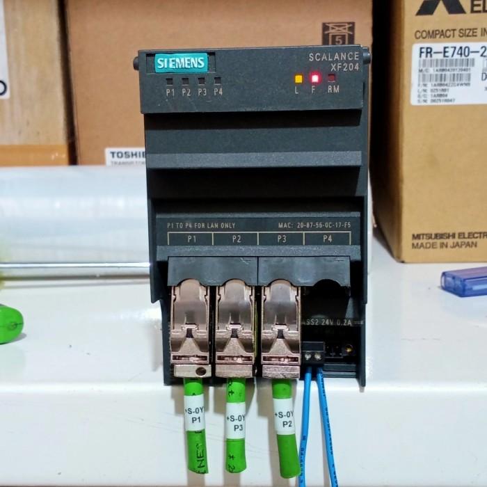 Jual SIEMENS Ethernet switch SCALANCE XF204 6GK5 204-0BA00-2AF2 BEST ...