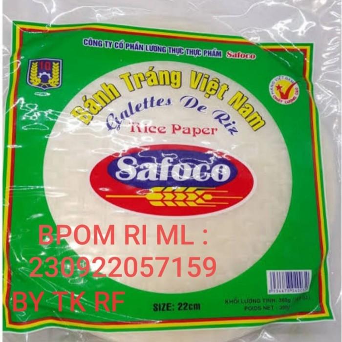 Jual Safoco - Rice Pepper 300 Gram / Kulit Lumpia Vietnam 300 Gram ...