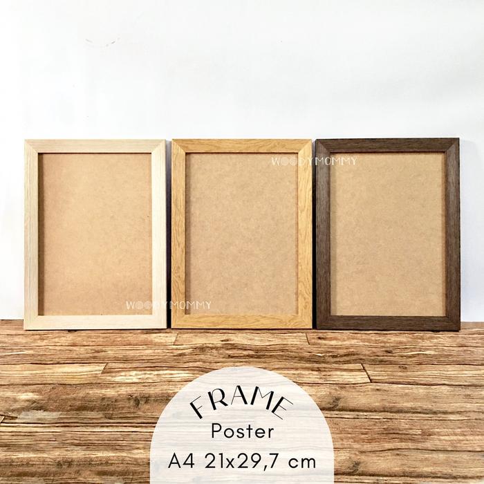 Jual Frame Poster A4 21x29 7 cm - Bingkai Foto Akrilik - Pigura Figura ...