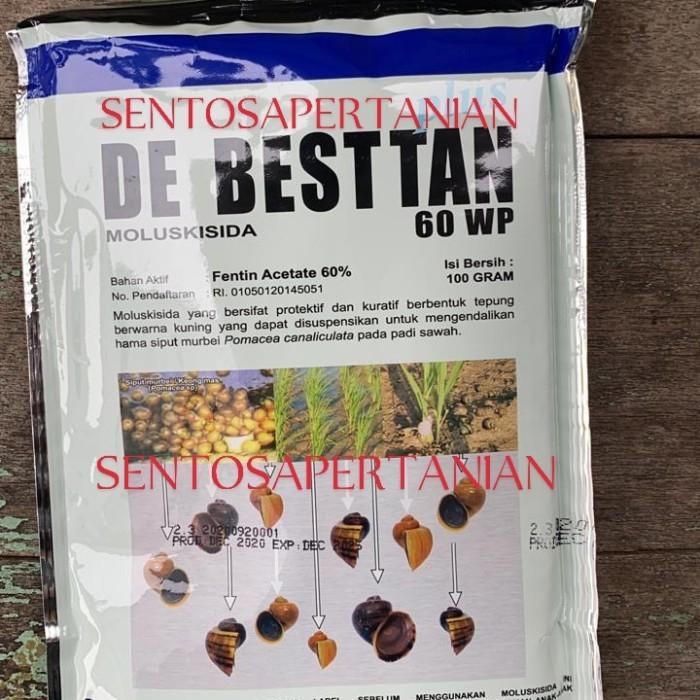 Jual obat racun siput dan keong DE BESTTAN 60WP 100gram dari SAPROTAN ...