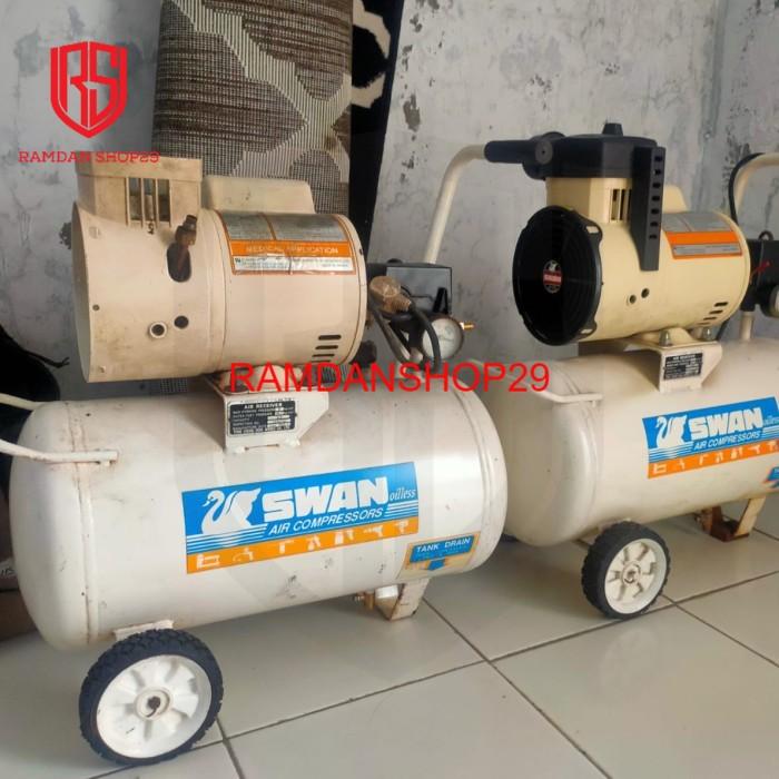 Jual Kompresor Oiless Swan DR 175 22 L Tanpa Oli Compressor Dental ...
