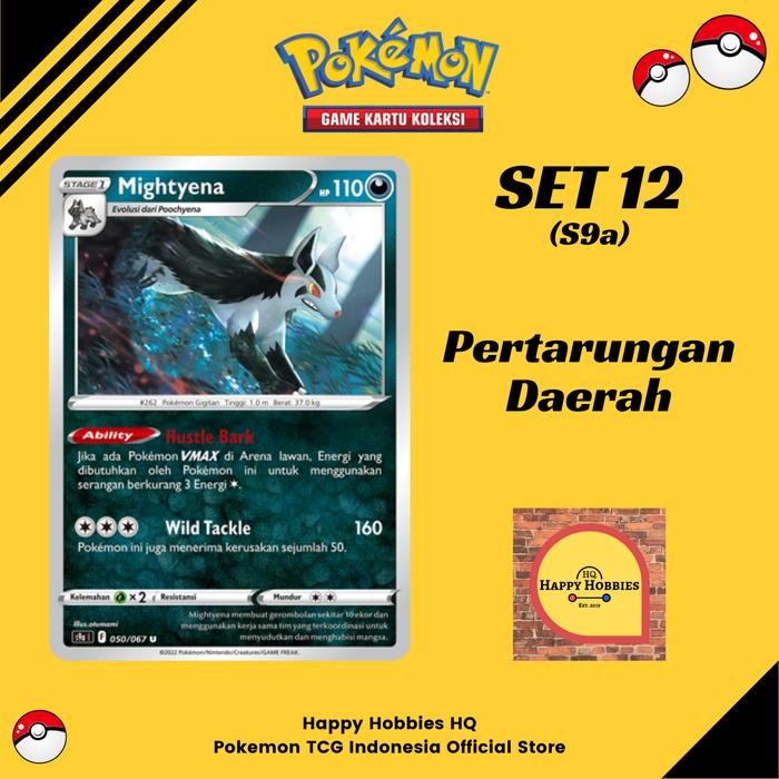 Jual Pokemon TCG Indonesia S9a 050/067 Mightyena - Kota Surabaya ...