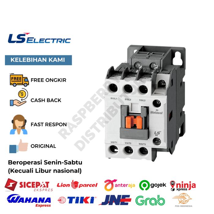 Jual LS KONTAKTOR 9A 4KW CONTACTOR MC-9B 1A1B AC 220V - Jakarta Barat ...