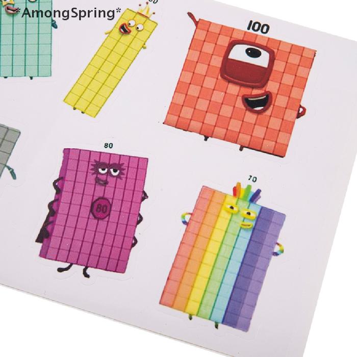 Jual [[AmongSpring]] Numberblocks Stickers Toys Number Blocks Graffiti ...