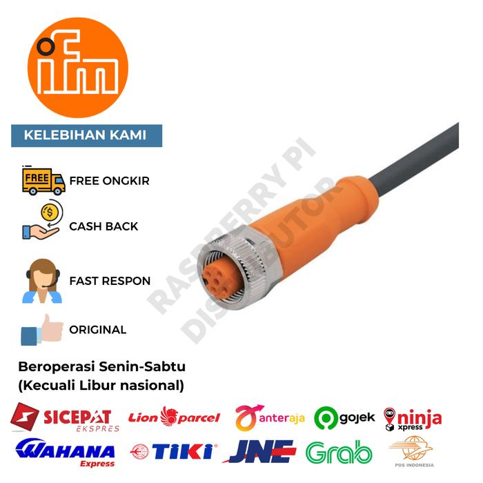 Jual IFM EVC001 CONNECTING CABLE WITH SOCKET - Jakarta Barat - Raspberry Pi Distributor | Tokopedia