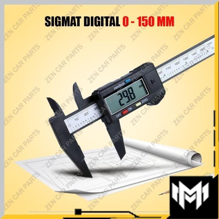 Jual Sigmat Digital Vernier Caliper Jangka Sorong Alat Ukur 6inch ...