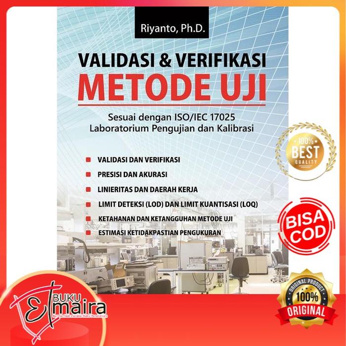 Jual Buku Validasi dan Verifikasi Metode Uji - Kab. Sleman - Buku ... Jual Buku Validasi dan Verifikasi Metode Uji - Kab. Sleman - Buku ...