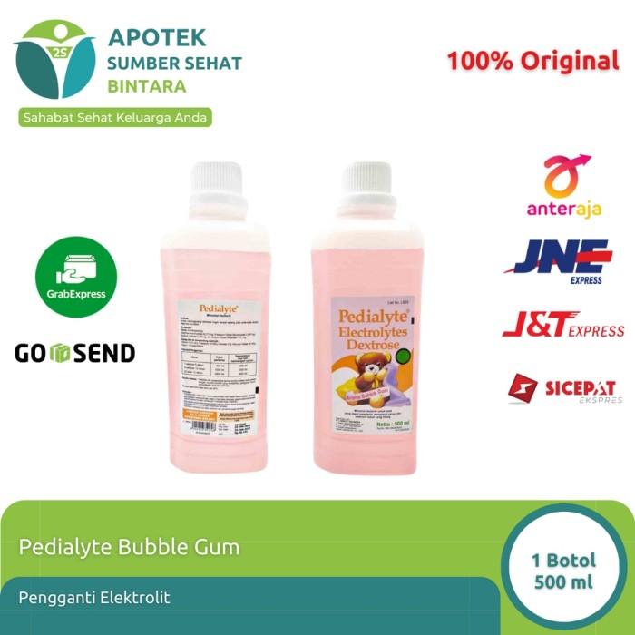 Jual Pedialyte Oralit Rasa Bubble Gum 1 Botol 500 ml - Kota Bekasi - Apotek Sumber Sehat Bintara ...