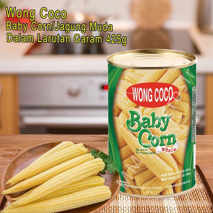 Jual Wong Coco / Baby Corn Whole / Jagung Muda Dalam Larutan Garam ...