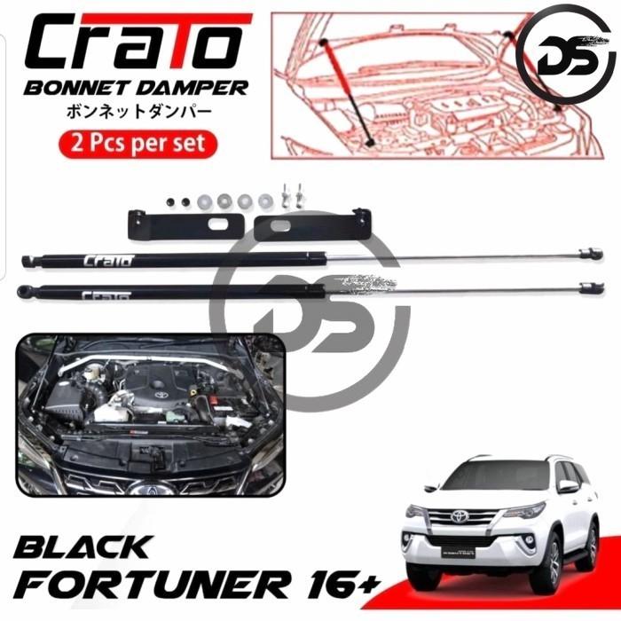 Jual CRATO Hood Damper TOYOTA Fortuner Bonnet Damper Shock Kap Mesin ...