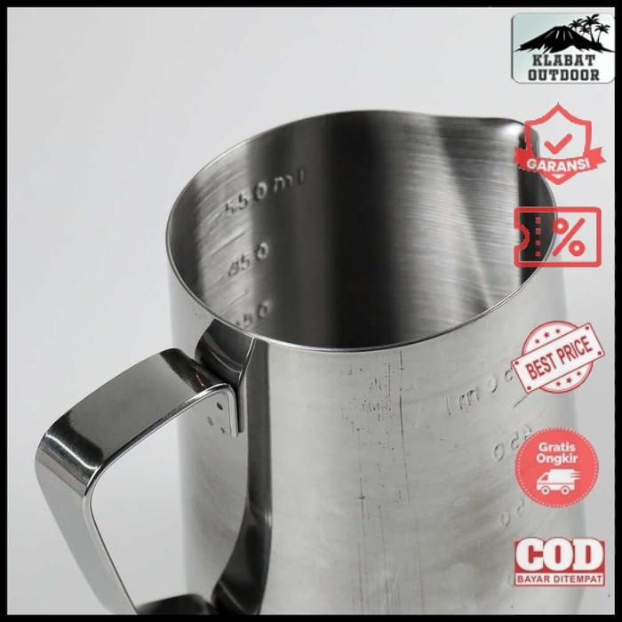 Jual One Two Cups Gelas Takaran Milk Jug Kopi Espresso Latte Art Stainless - 350ml Di Seller ...