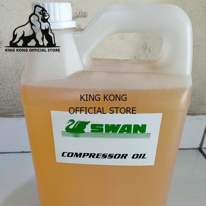 Jual OLI Kompresor SWAN Piston 5 Liter ORIGINAL OIL FOR SWAN PISTON 5 ...