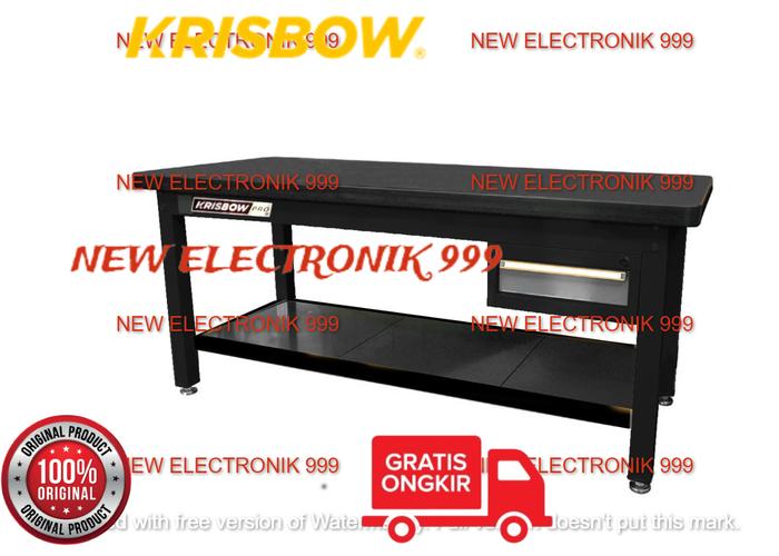 Jual KRISBOW WORK TABLE 1 DRAWER 2100X750X800MM KW0103271 - Jakarta ...