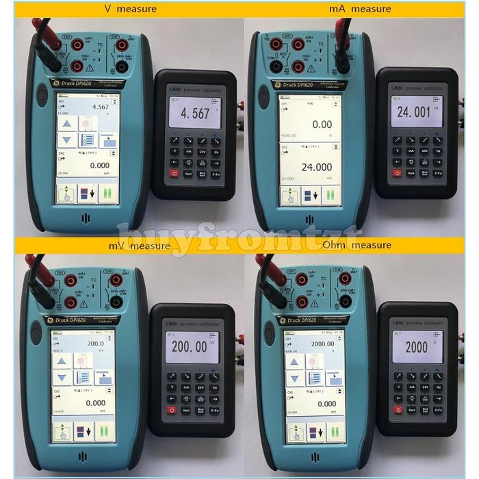 Jual LB06 Multifunction Process Calibrator 0-24mA 0-11V/ mV PTSent ...