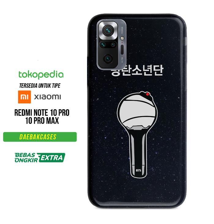 Jual CASING REDMI NOTE 10 PRO/ 10 PRO MAX BTS ARMY BOMB - Jakarta Pusat ...