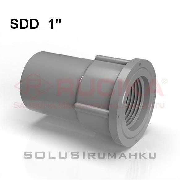 Jual RUCIKA Soket Drat Dalam AW 1" / SDD 1 inch / Female Thread Socket ...